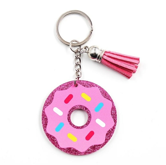 Handmade | Accessories | Donut Keychain | Poshmark